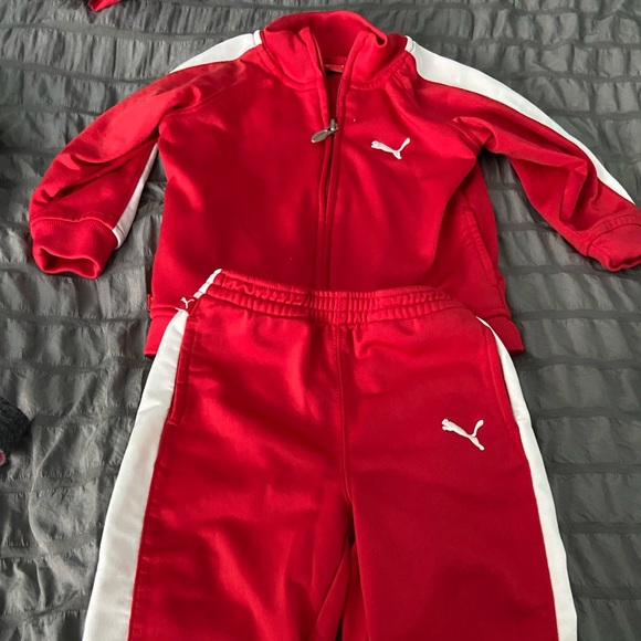 Puma | Matching Sets | Puma Red Athletic Outfit 2 Months | Poshmark